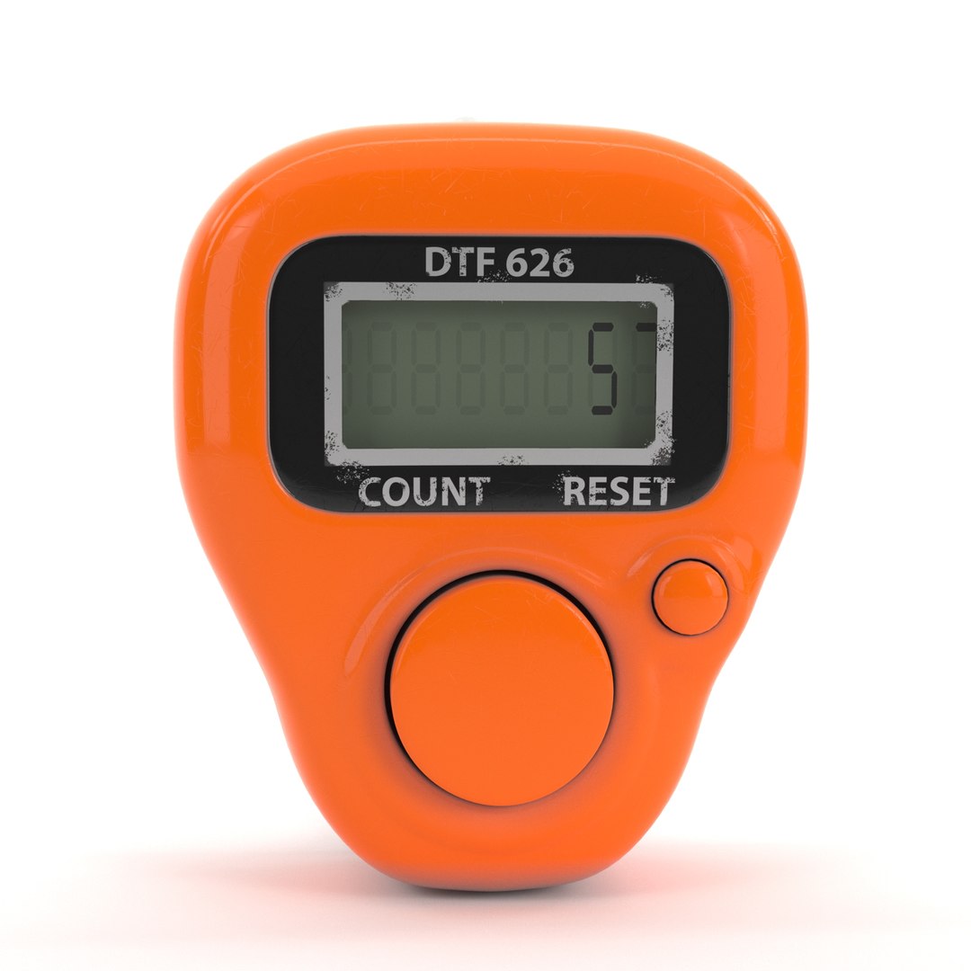 3D Counter Tool - TurboSquid 2141047