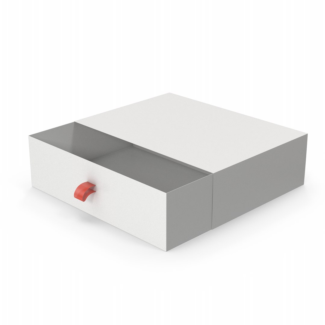 3D Model Box Package With Ribbon Handle - TurboSquid 2188636