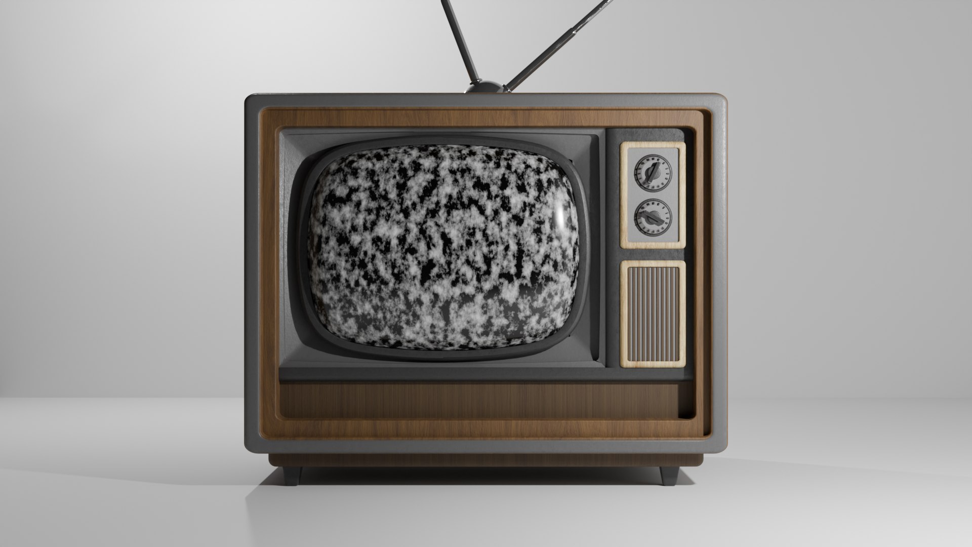 3D Model Retro TV - TurboSquid 2281653