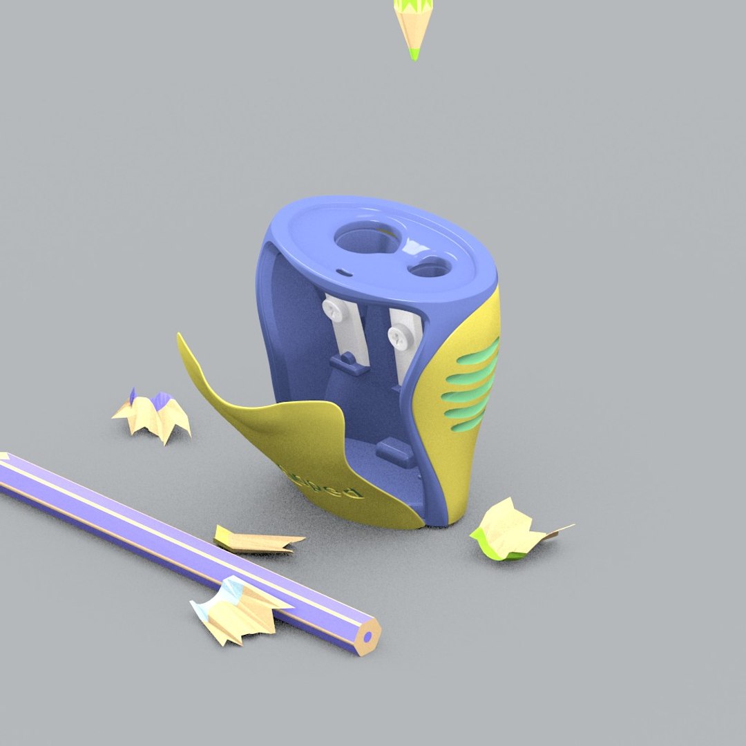 3d sharpener maped