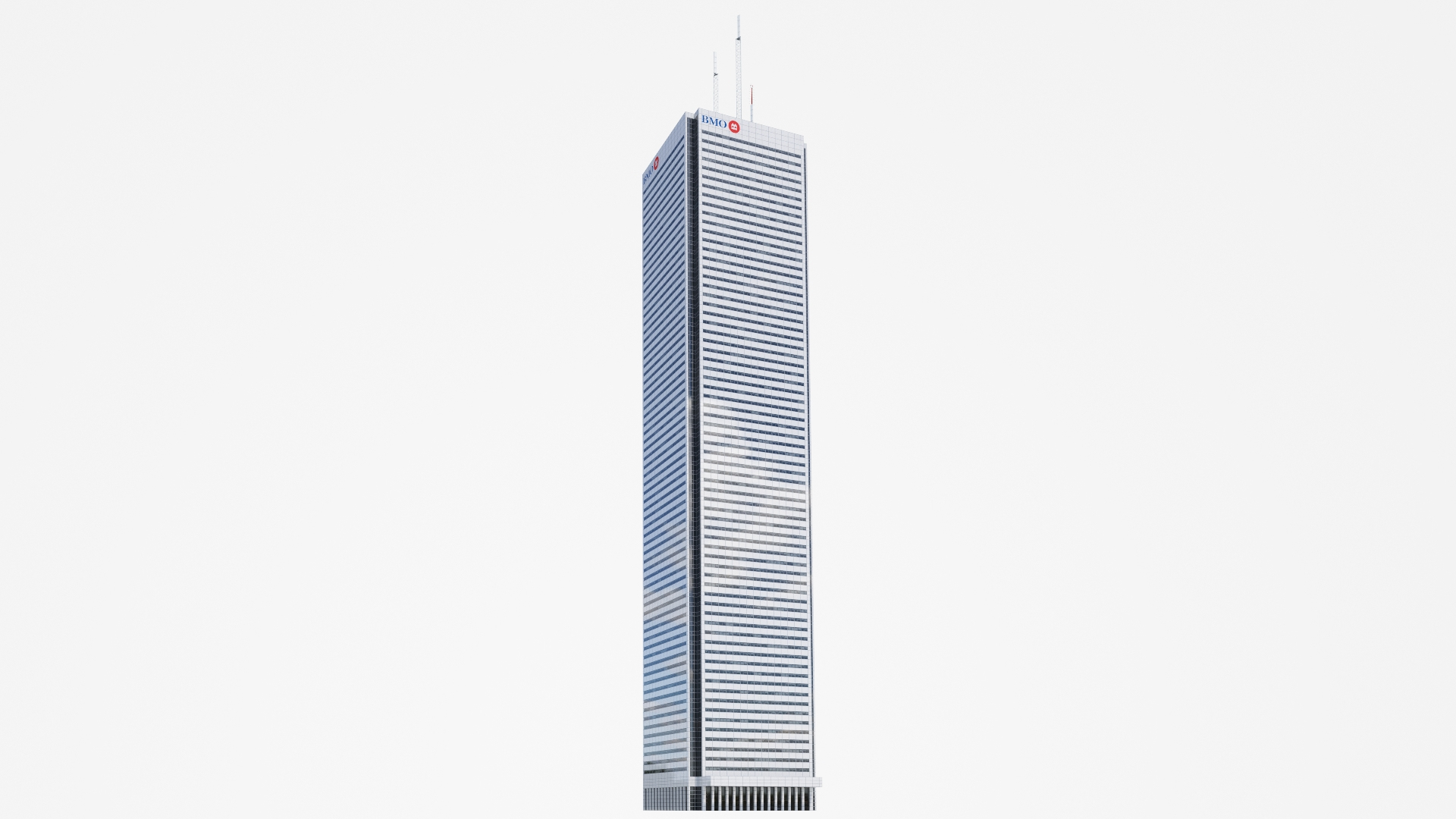 First Canadian Place V1 Original Lowpoly 3D - TurboSquid 1781876