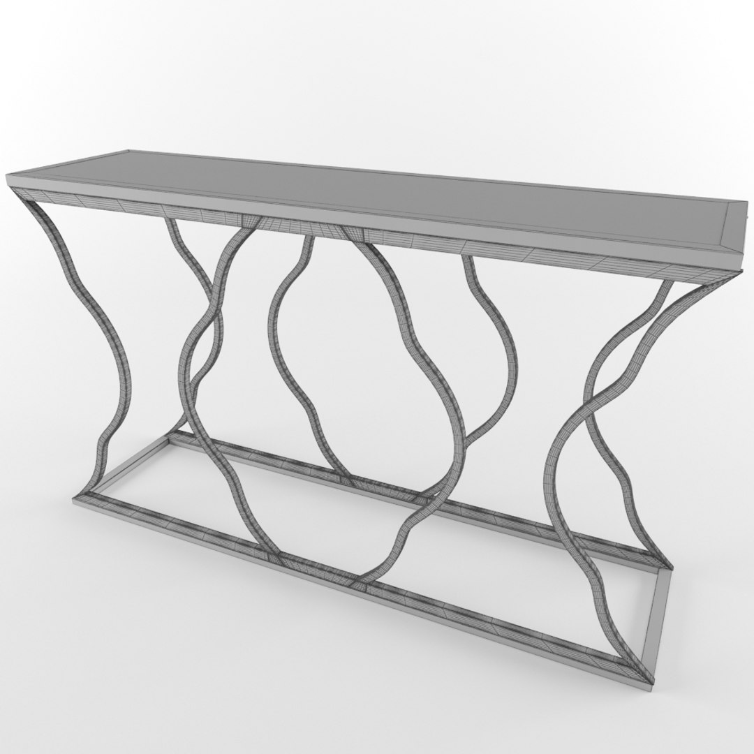 3D console table model - TurboSquid 1162903