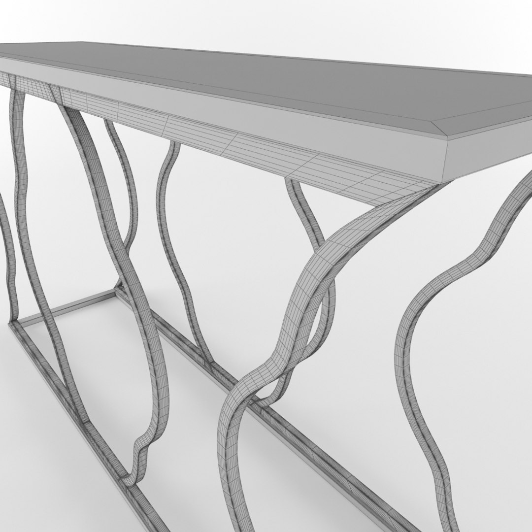 3D console table model - TurboSquid 1162903