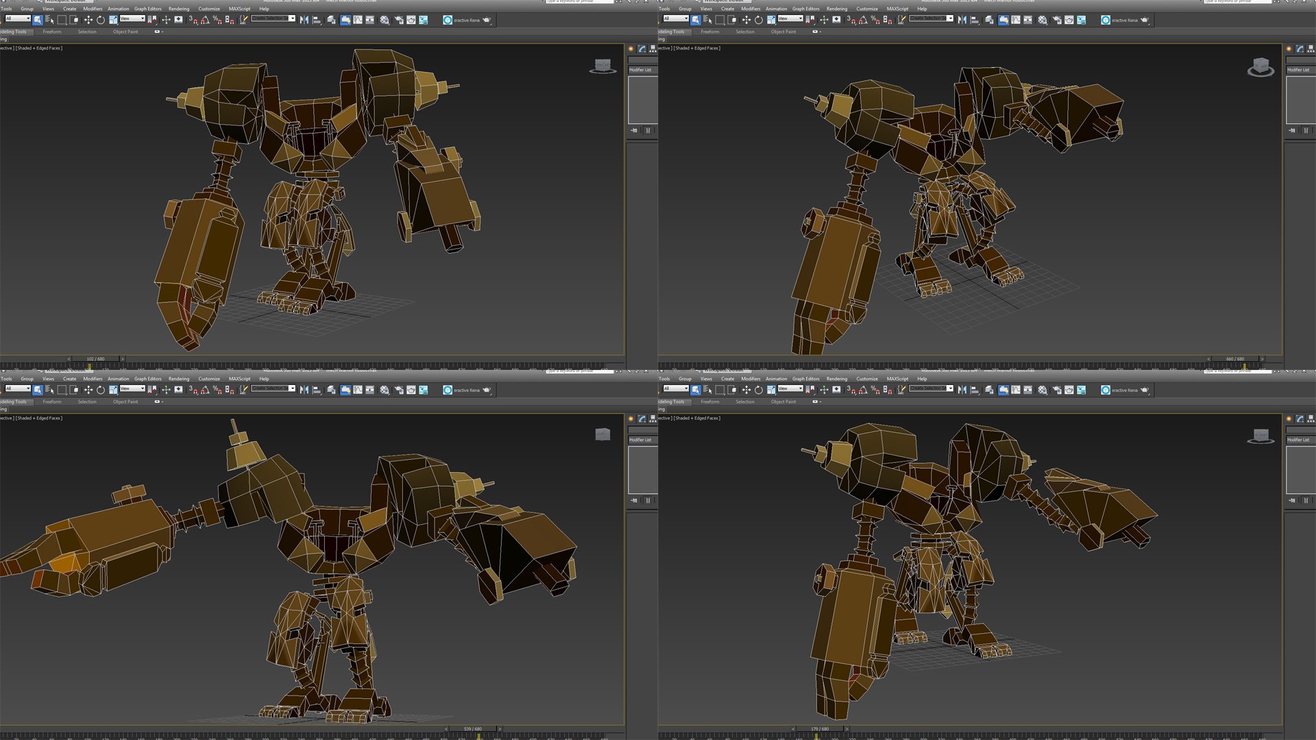 Mechanical mech robot - 3D - TurboSquid 1319483