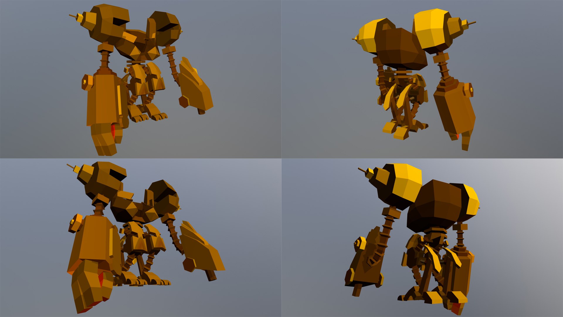 Mechanical mech robot - 3D - TurboSquid 1319483