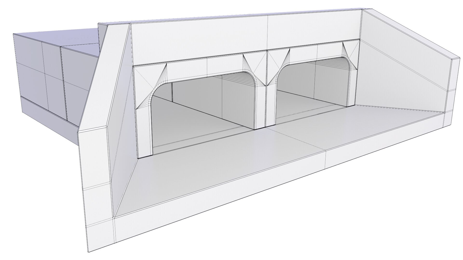 3D Box Culvert Under Road 46 - TurboSquid 1980001