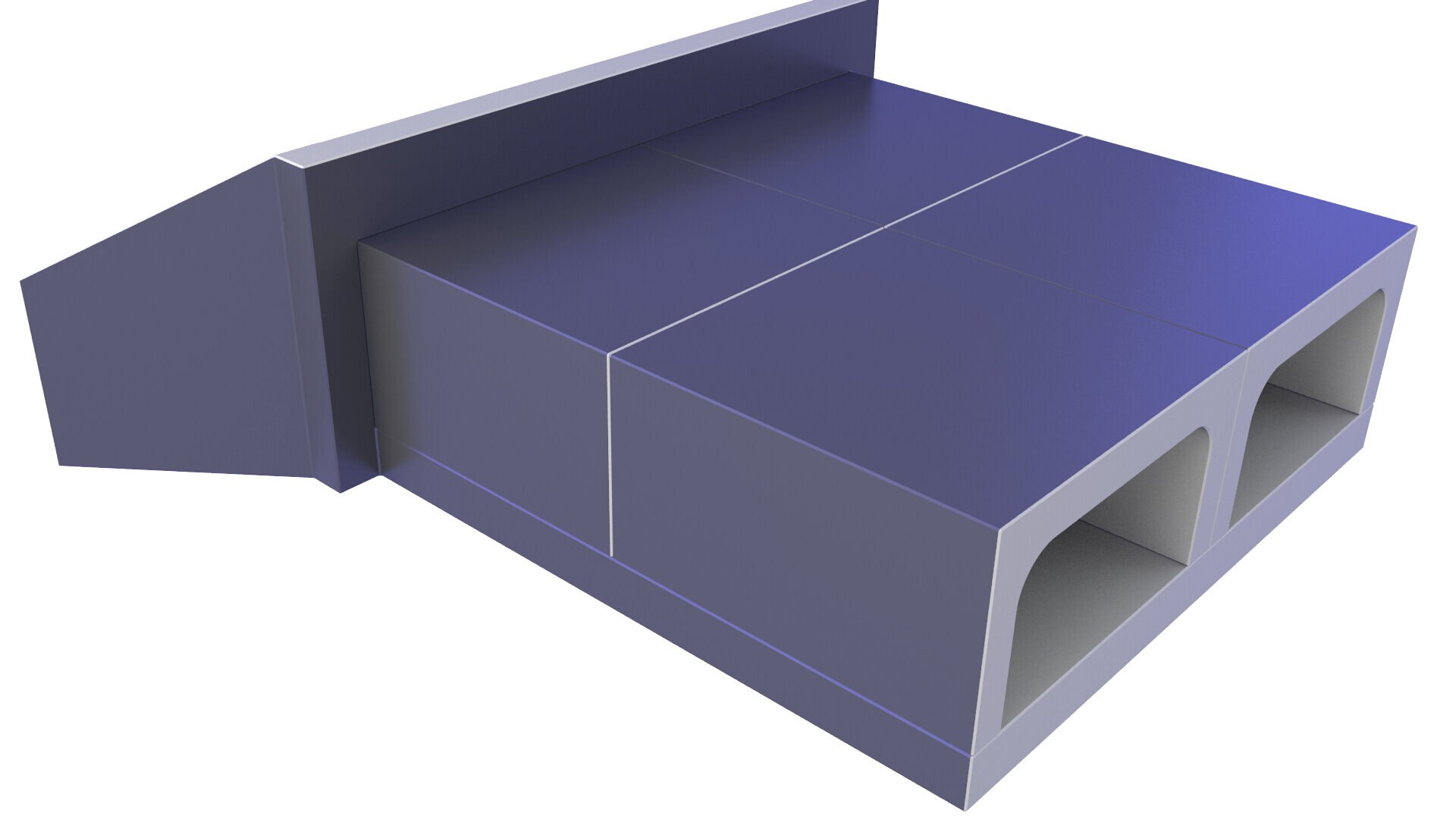 3D Box Culvert Under Road 46 - TurboSquid 1980001