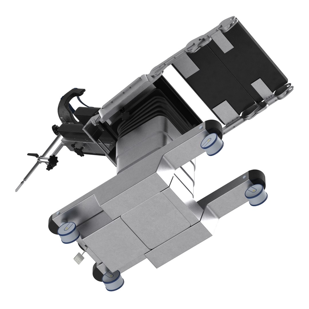 3d operating table head support model