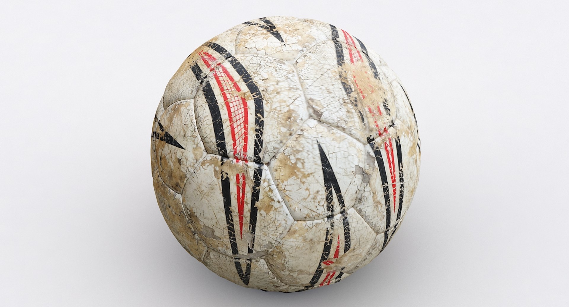 Old Rotten Football 3D Model - TurboSquid 1395874