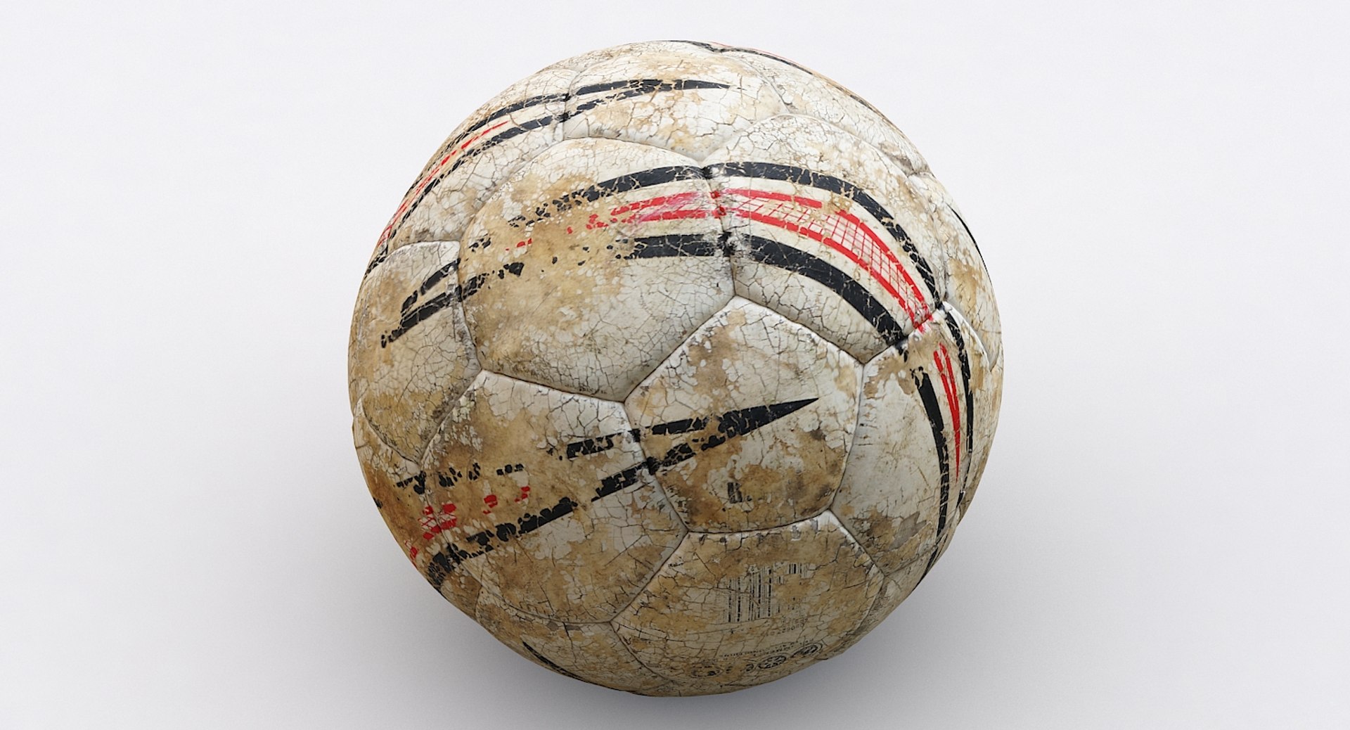 Old Rotten Football 3D Model - TurboSquid 1395874