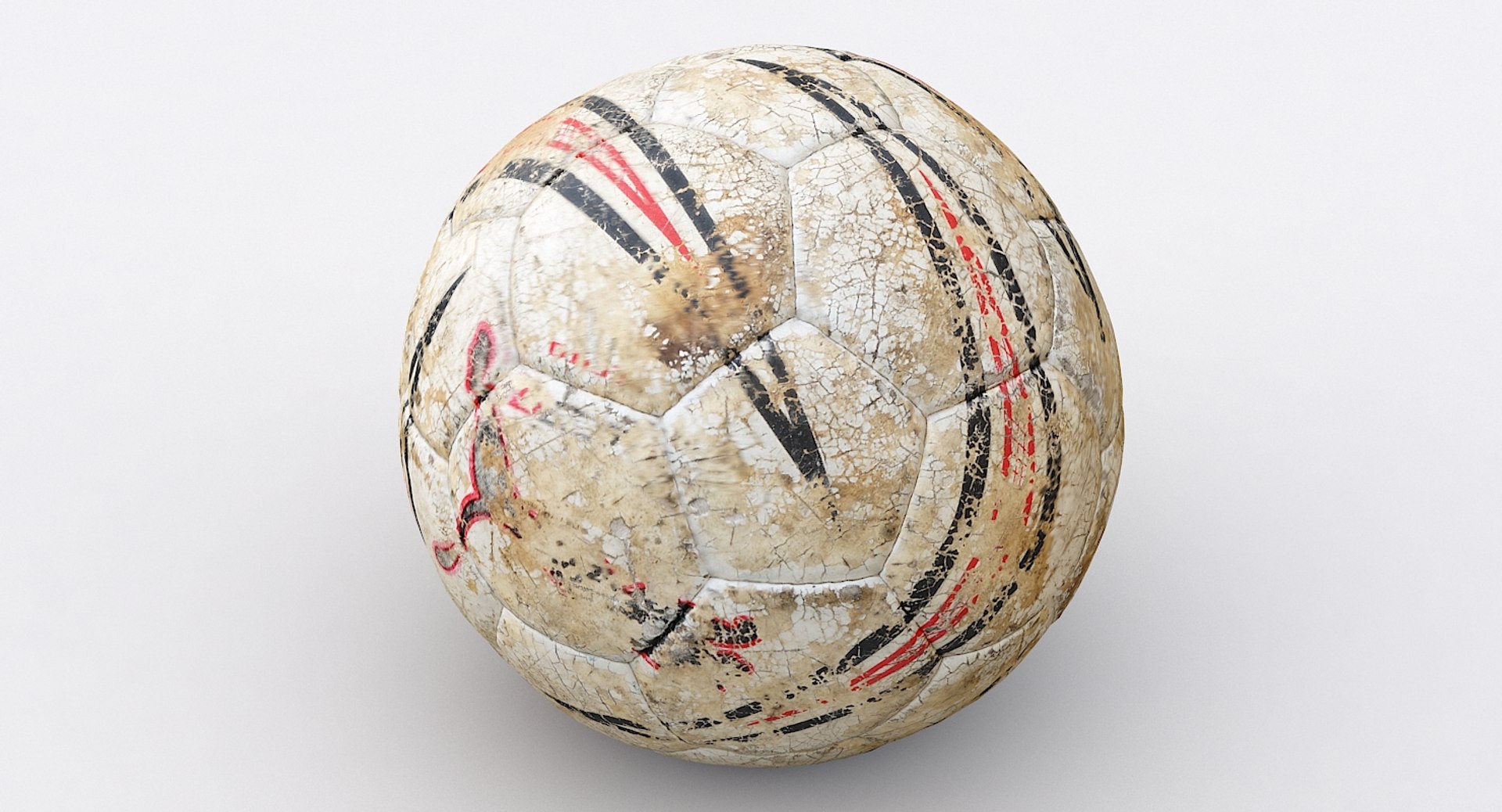 Old Rotten Football 3D Model - TurboSquid 1395874