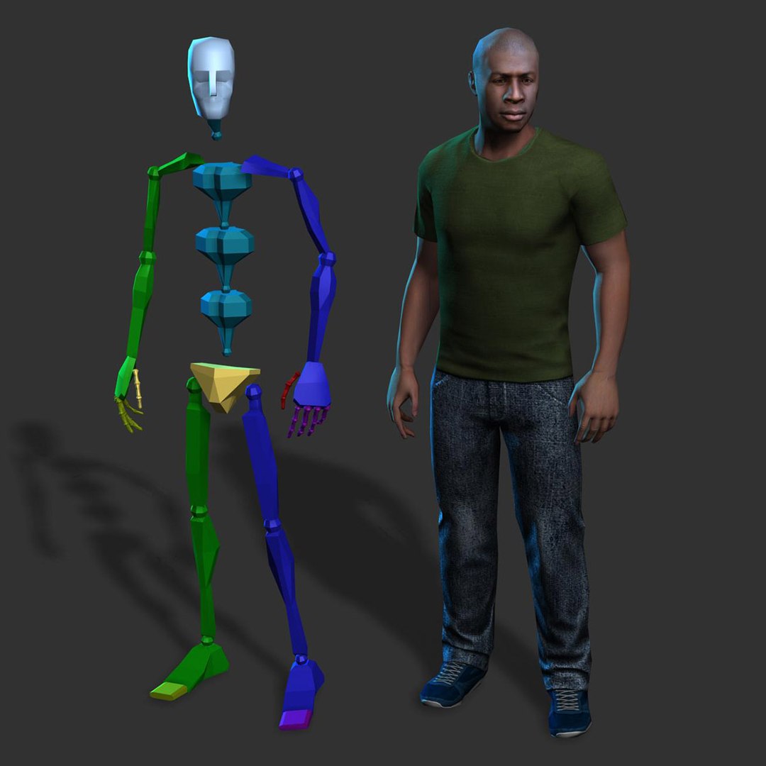 Characers Whie Black Max