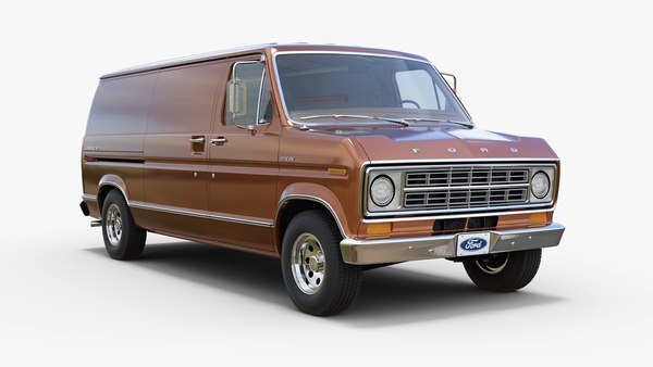 modelo 3d Ford Econoline 1976 - TurboSquid 2294306