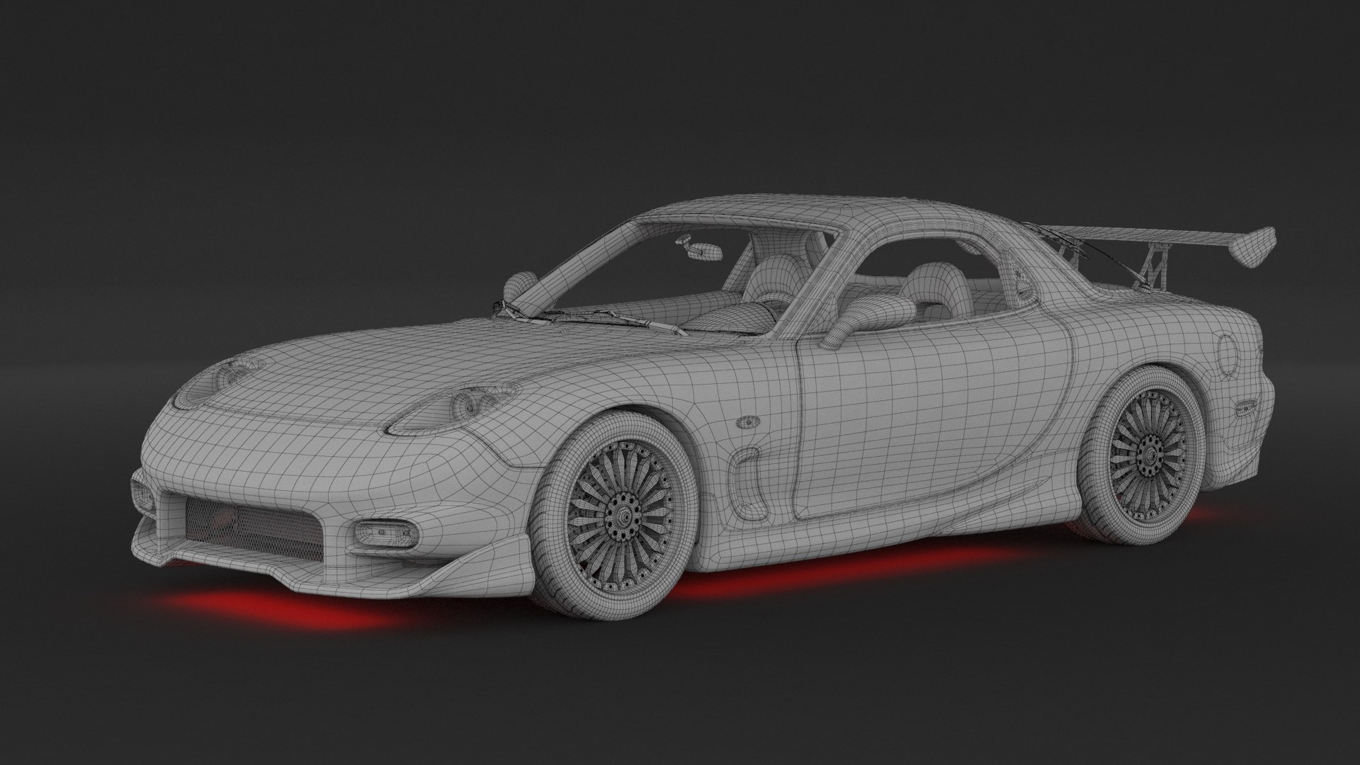 3D Model Mazda RX-7 - TurboSquid 2085486
