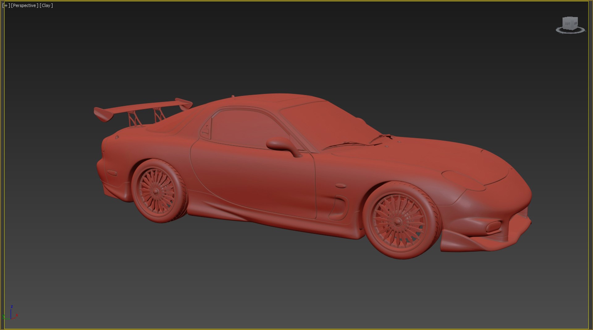 3D Model Mazda RX-7 - TurboSquid 2085486