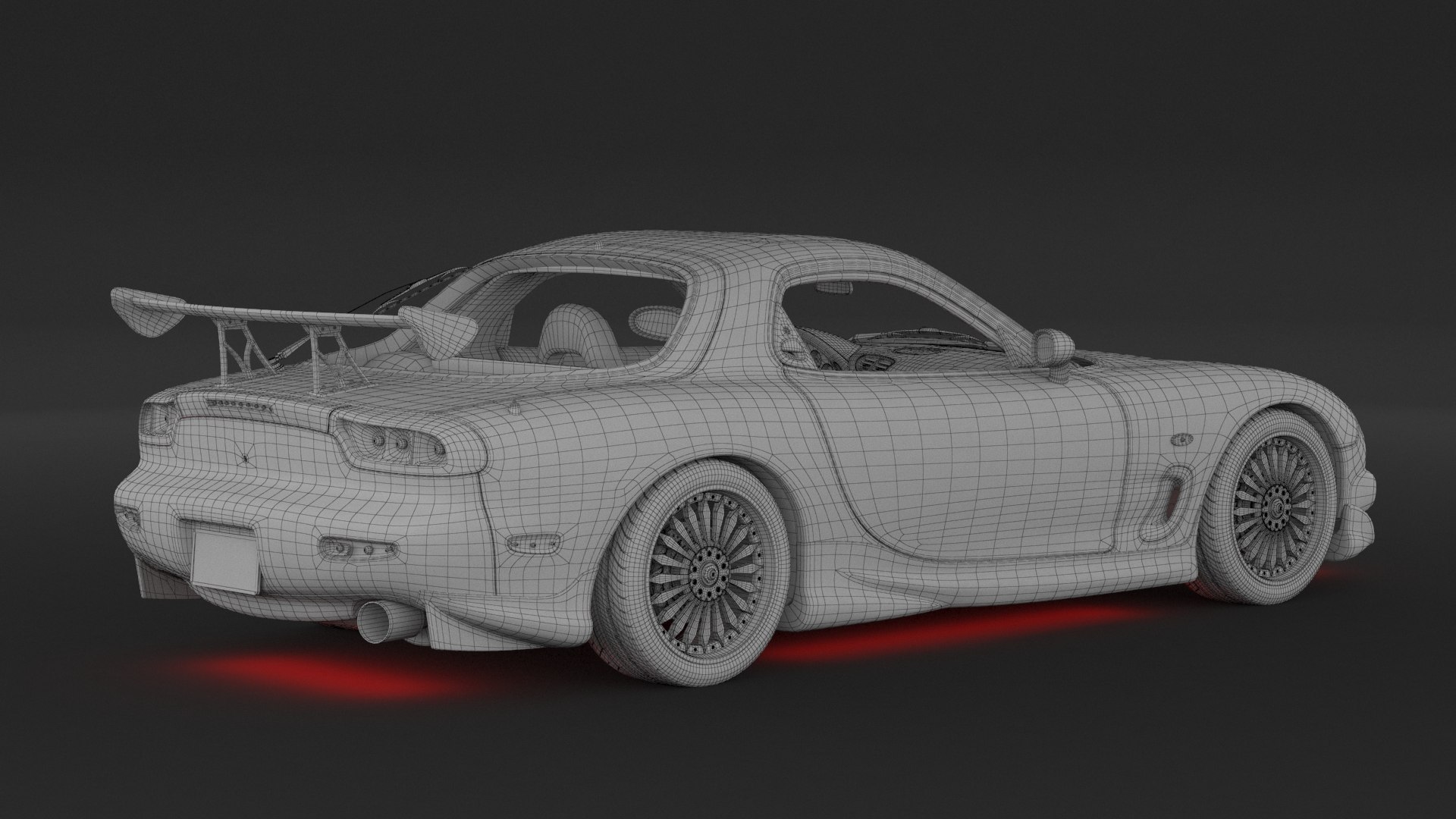 3D Model Mazda RX-7 - TurboSquid 2085486