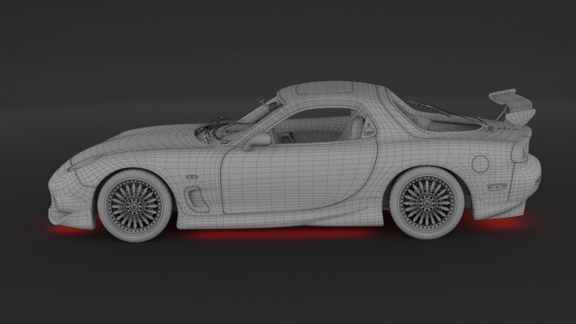 3D Model Mazda RX-7 - TurboSquid 2085486