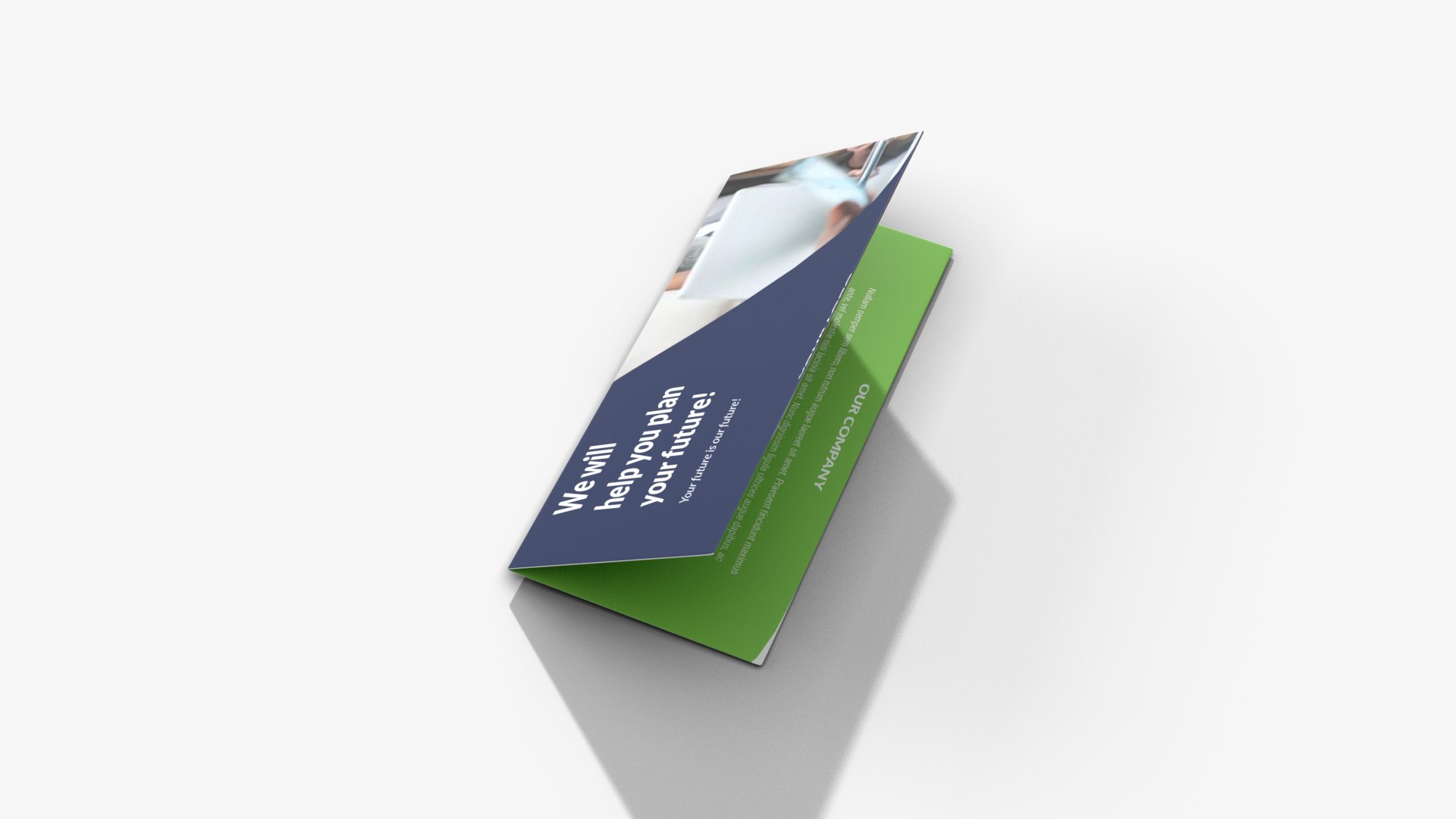 Folded Leaflet 3D Model - TurboSquid 1511514