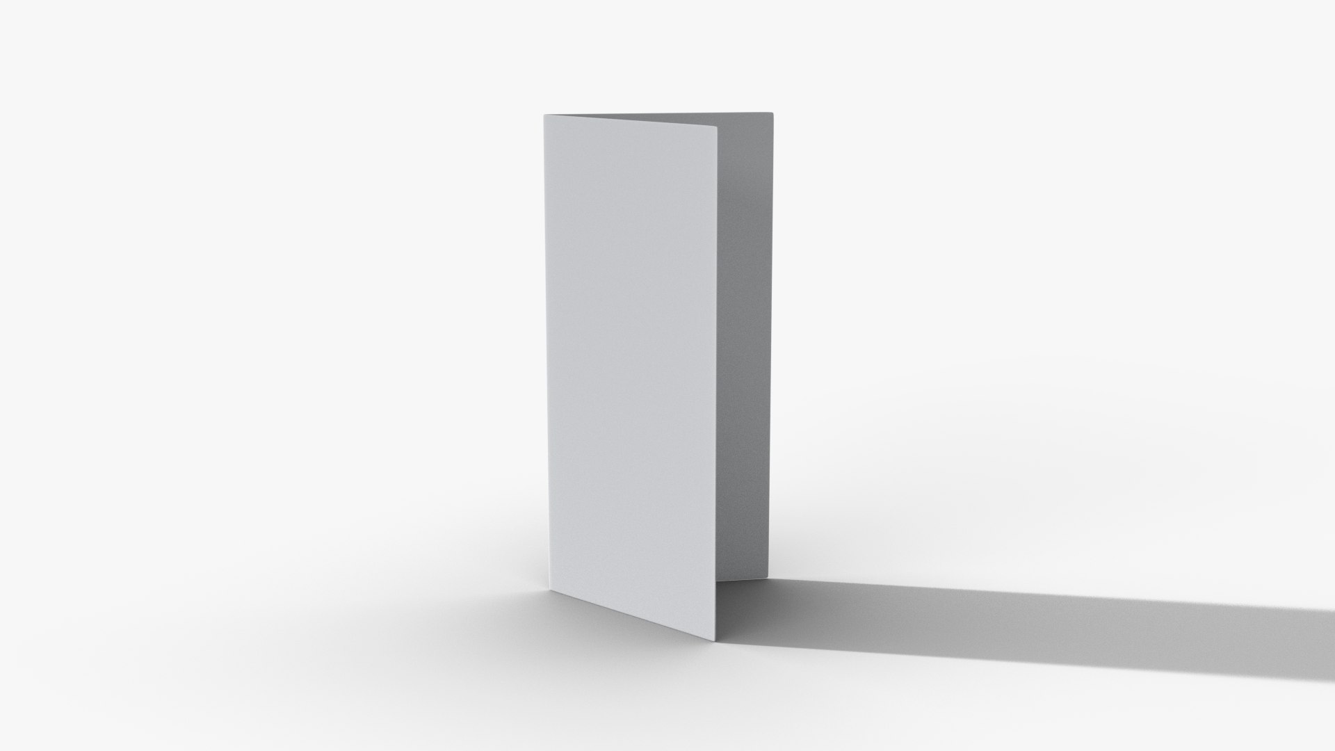 Folded Leaflet 3D Model - TurboSquid 1511514