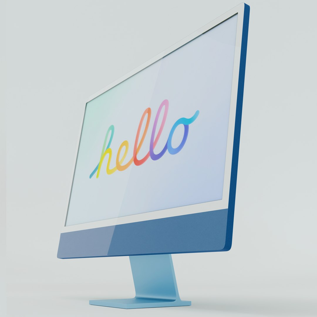 3D Apple IMac M1 - TurboSquid 1954162