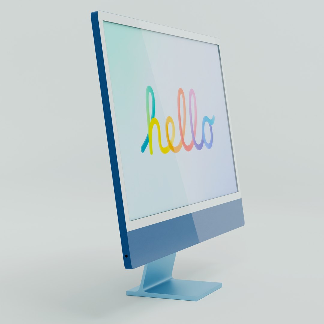 3D Apple IMac M1 - TurboSquid 1954162