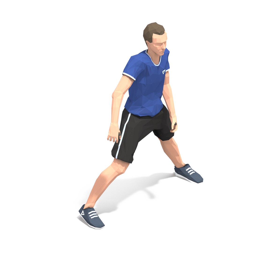 3D exercise man - TurboSquid 1706207