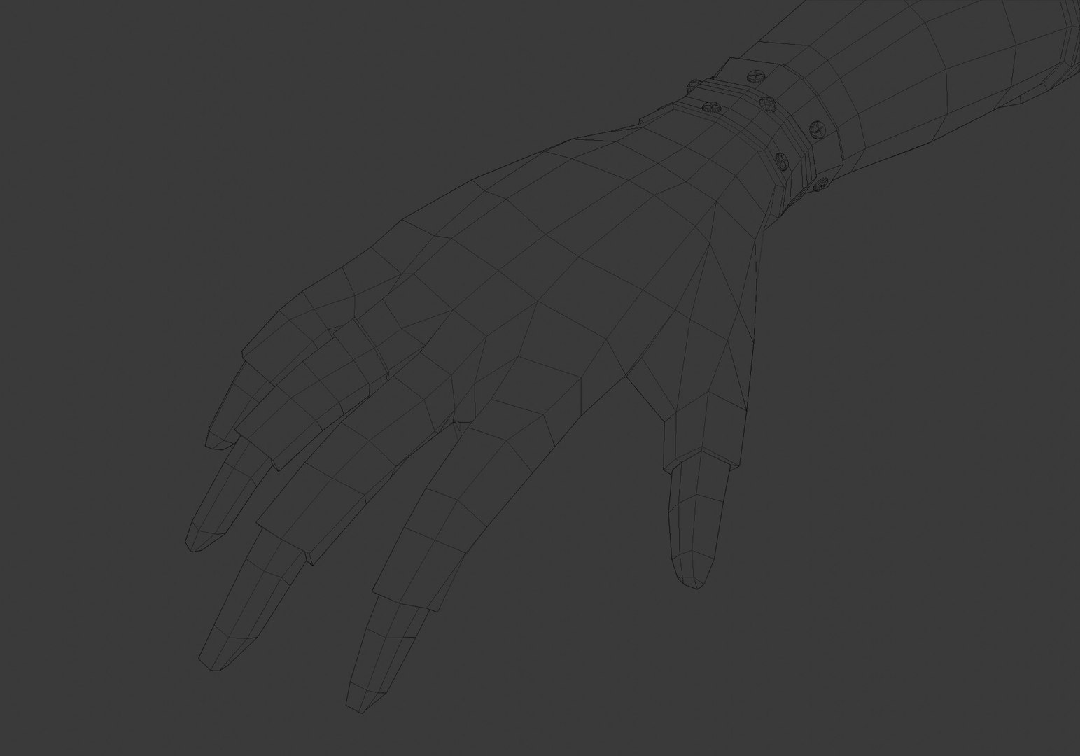 Arm With Glove 3D Model - TurboSquid 1887091