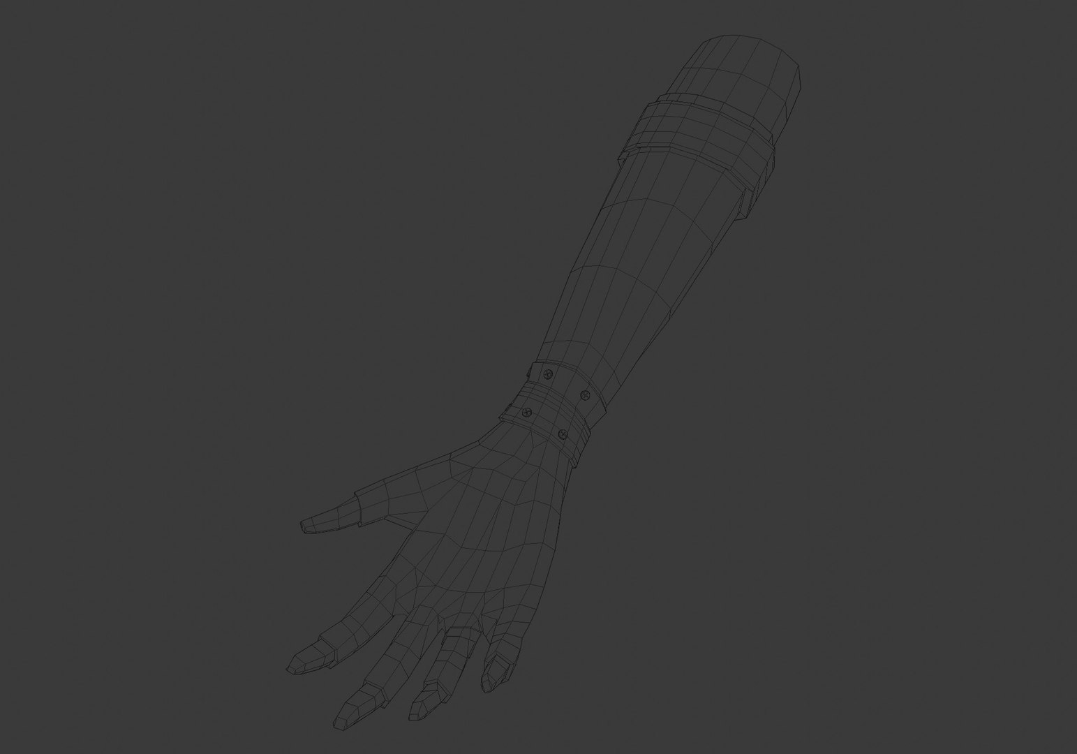 Arm With Glove 3D Model - TurboSquid 1887091