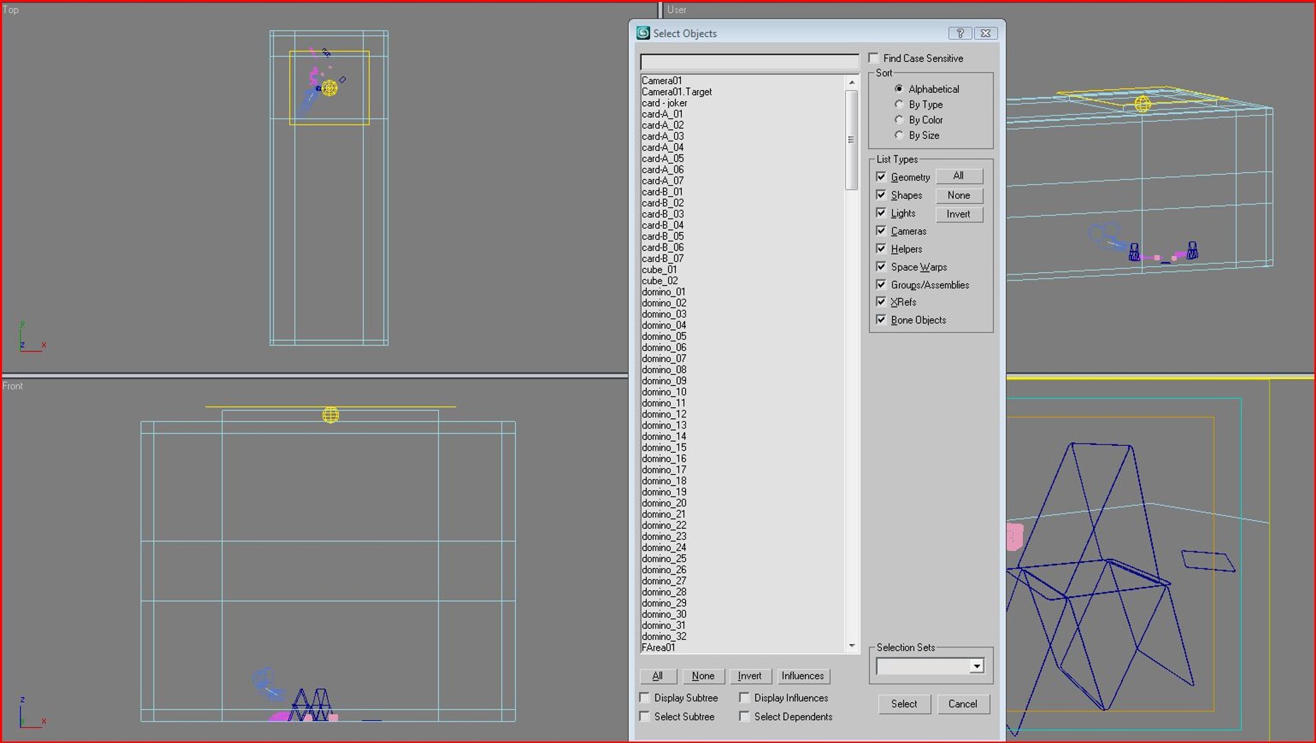 Playing Cards 3d Model
