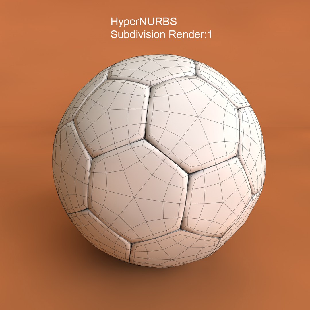 Football Soccer Ball C4d
