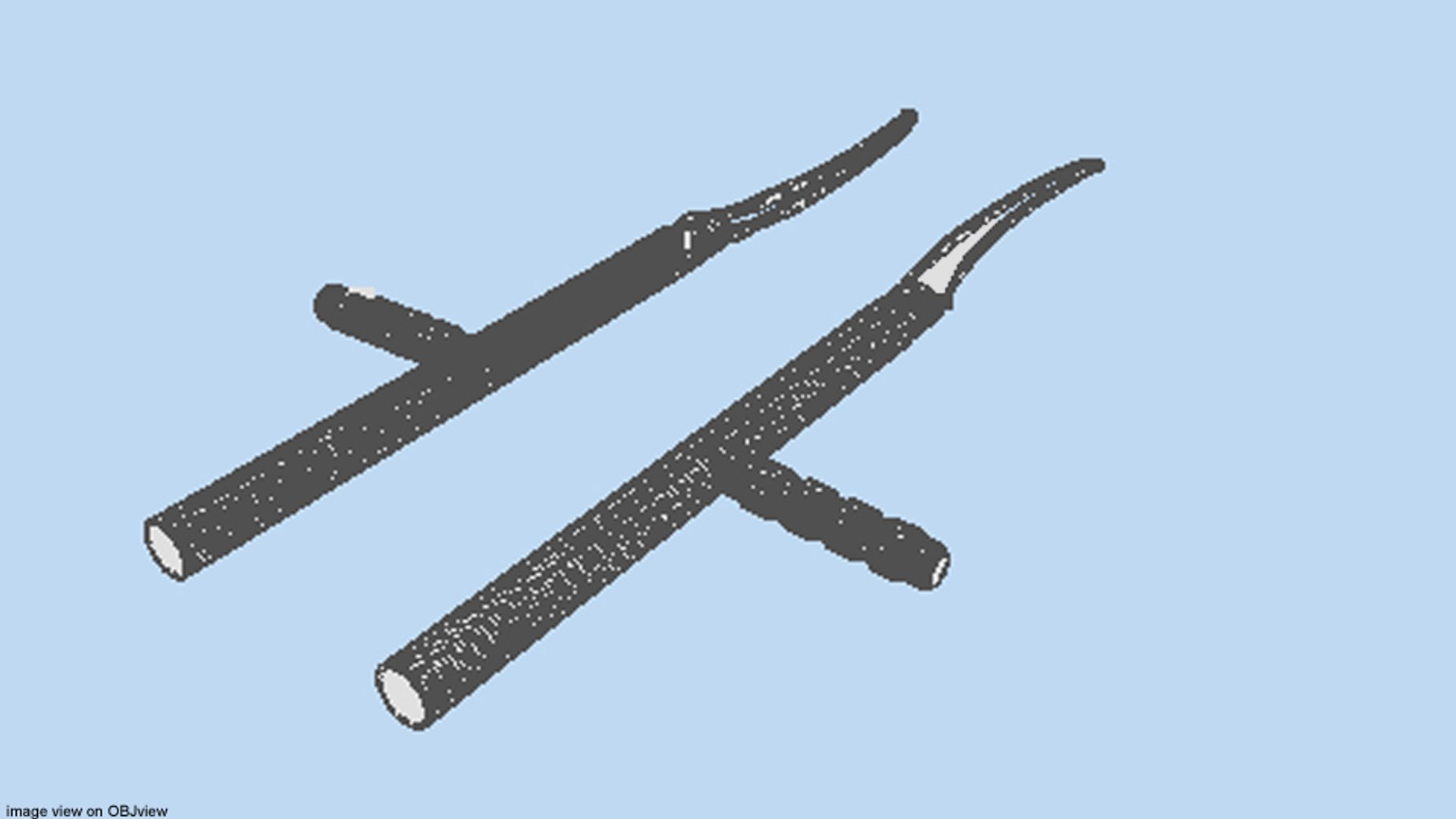 Blade Stick 3D Model - TurboSquid 1230889