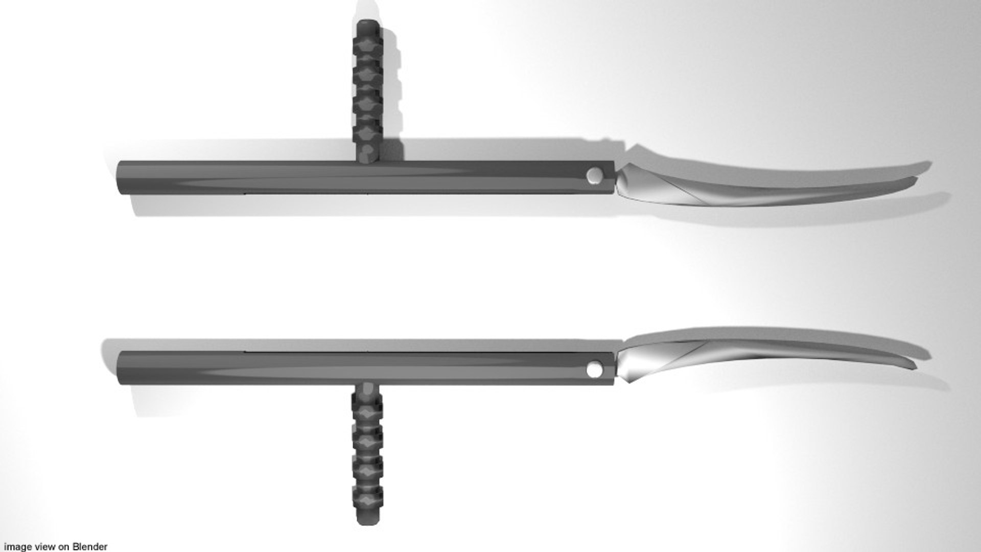 Blade Stick 3D Model - TurboSquid 1230889