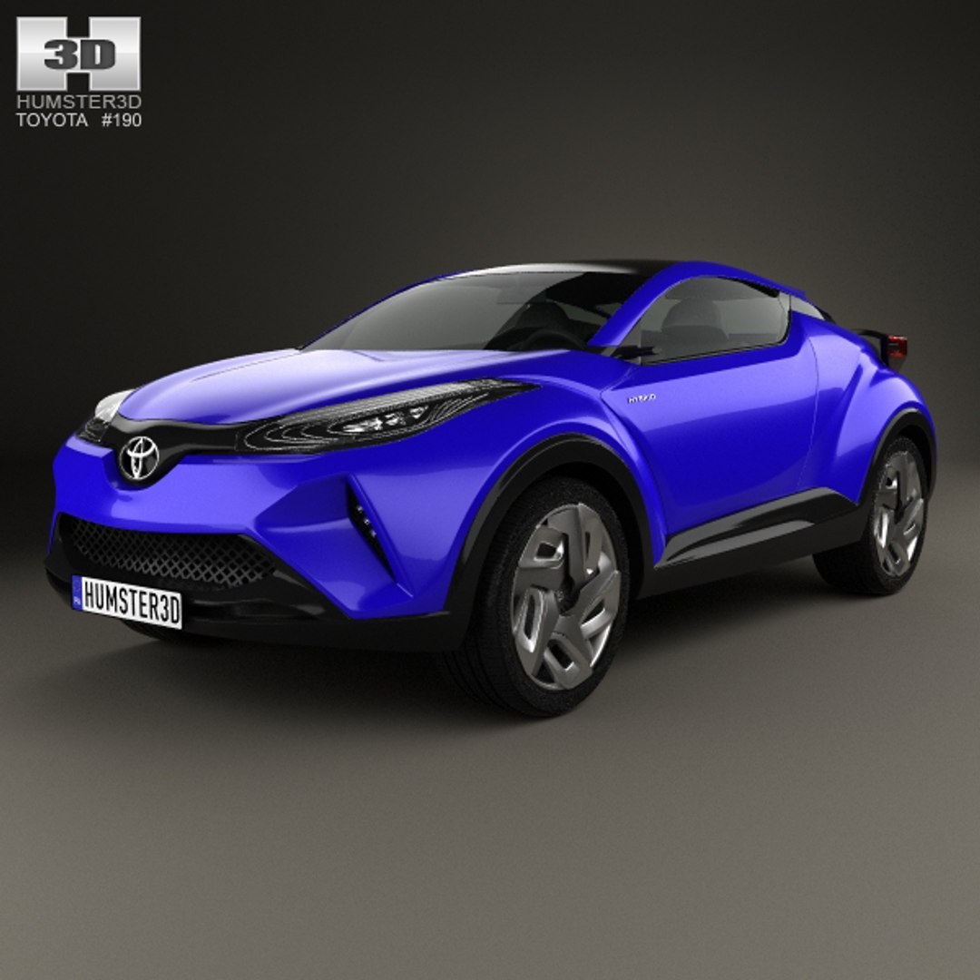 3D Toyota C-hr C - TurboSquid 1242900