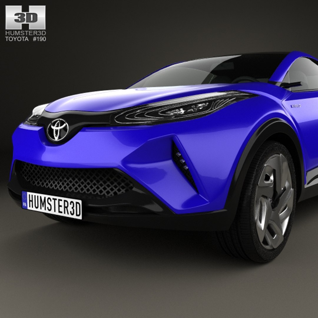3D Toyota C-hr C - TurboSquid 1242900