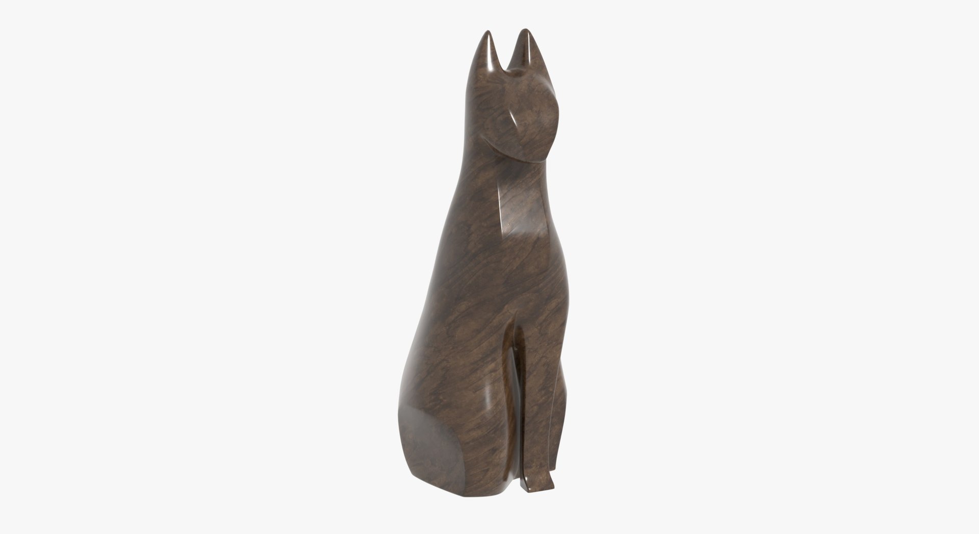 Abstract cat statue 3D model - TurboSquid 1411091