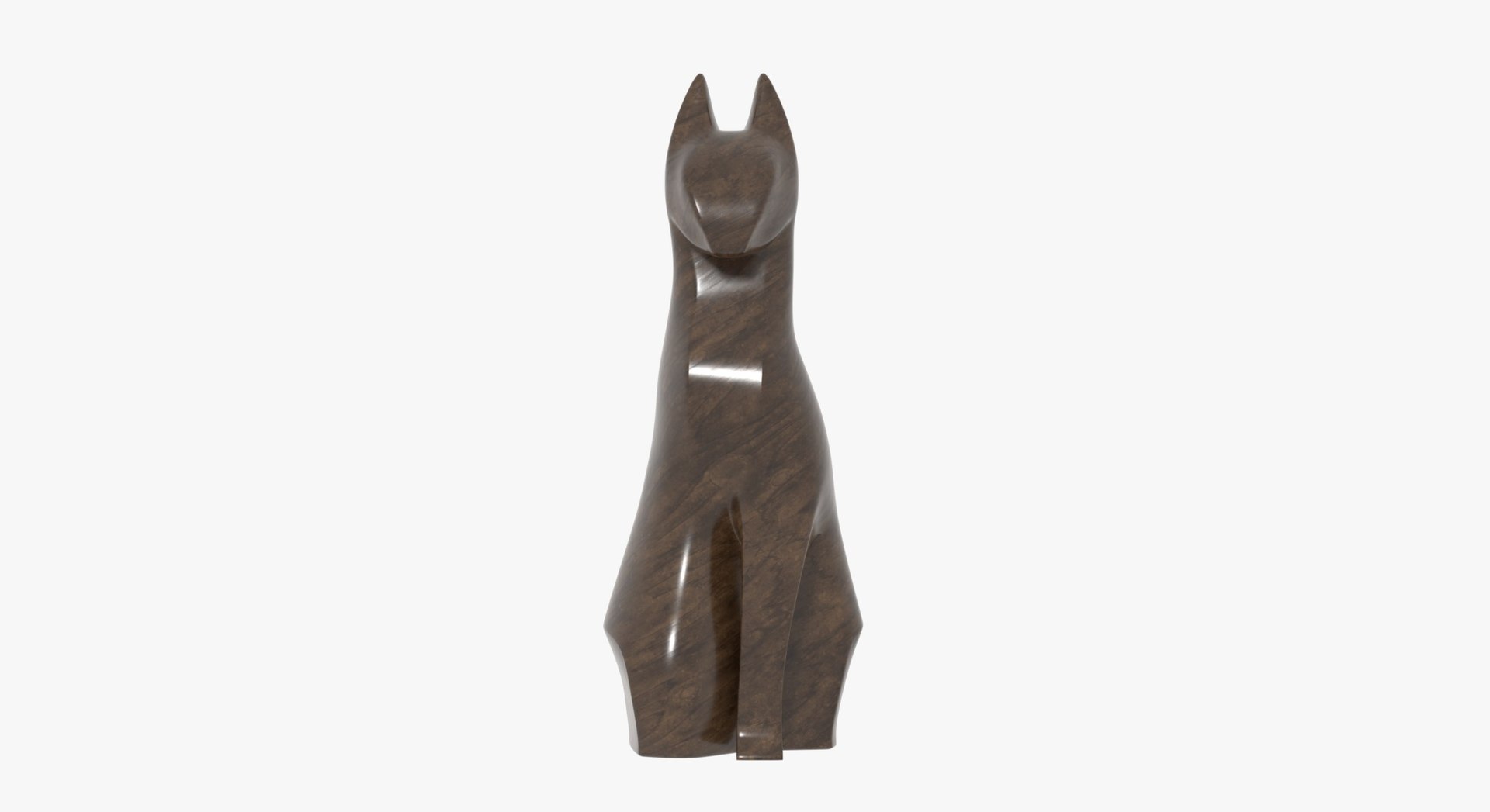 Abstract cat statue 3D model - TurboSquid 1411091
