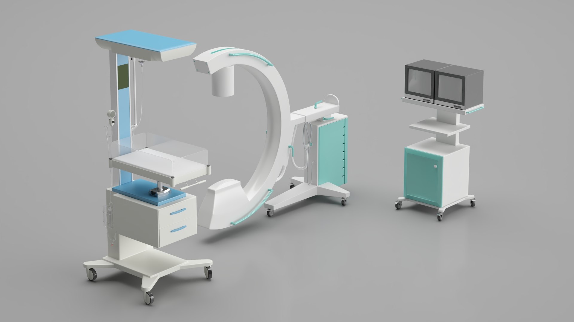 3D X-Ray Machine Model - TurboSquid 2387515
