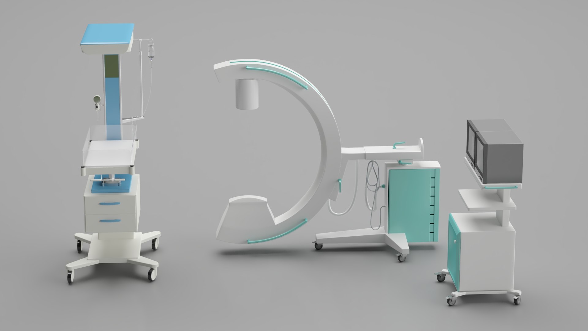 3D X-Ray Machine Model - TurboSquid 2387515