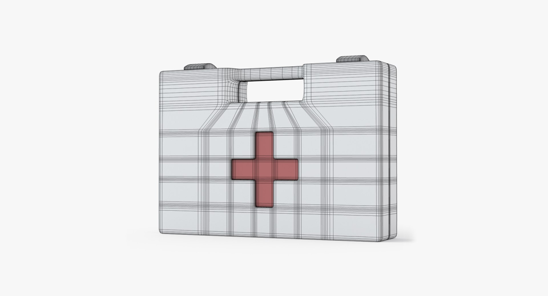 3D Emergency Aid Kit - TurboSquid 1375877