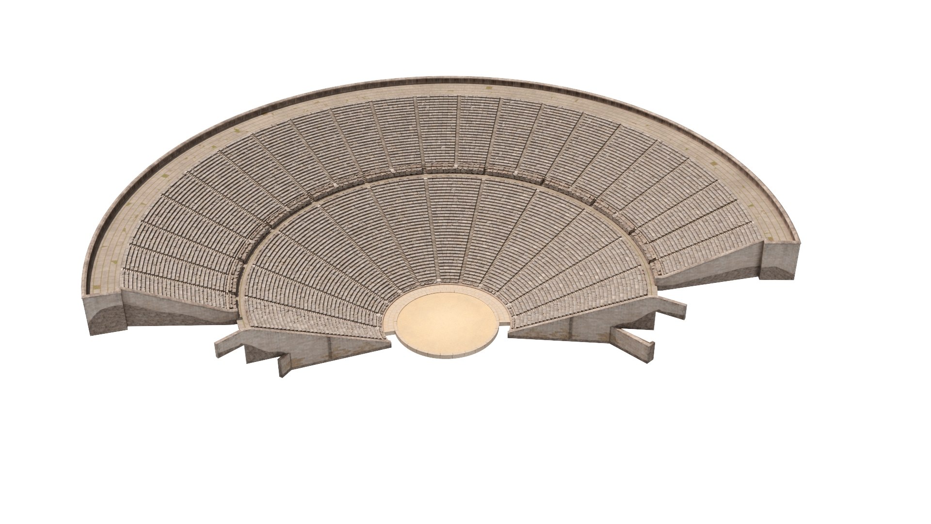 Theatre Of Epidaurus 3D Model - TurboSquid 2322923