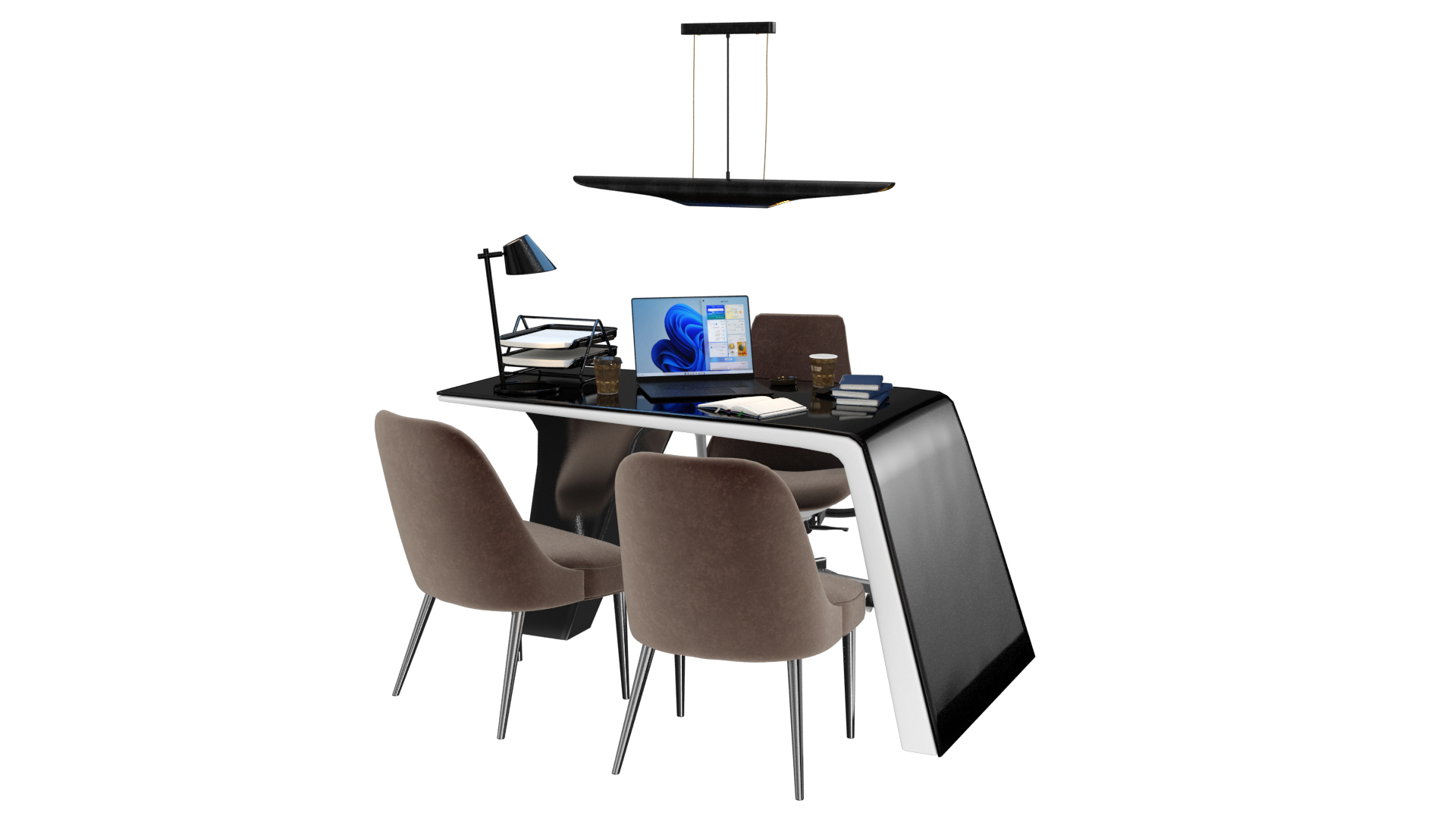 Desk Restoration Hardware Model - TurboSquid 2116599