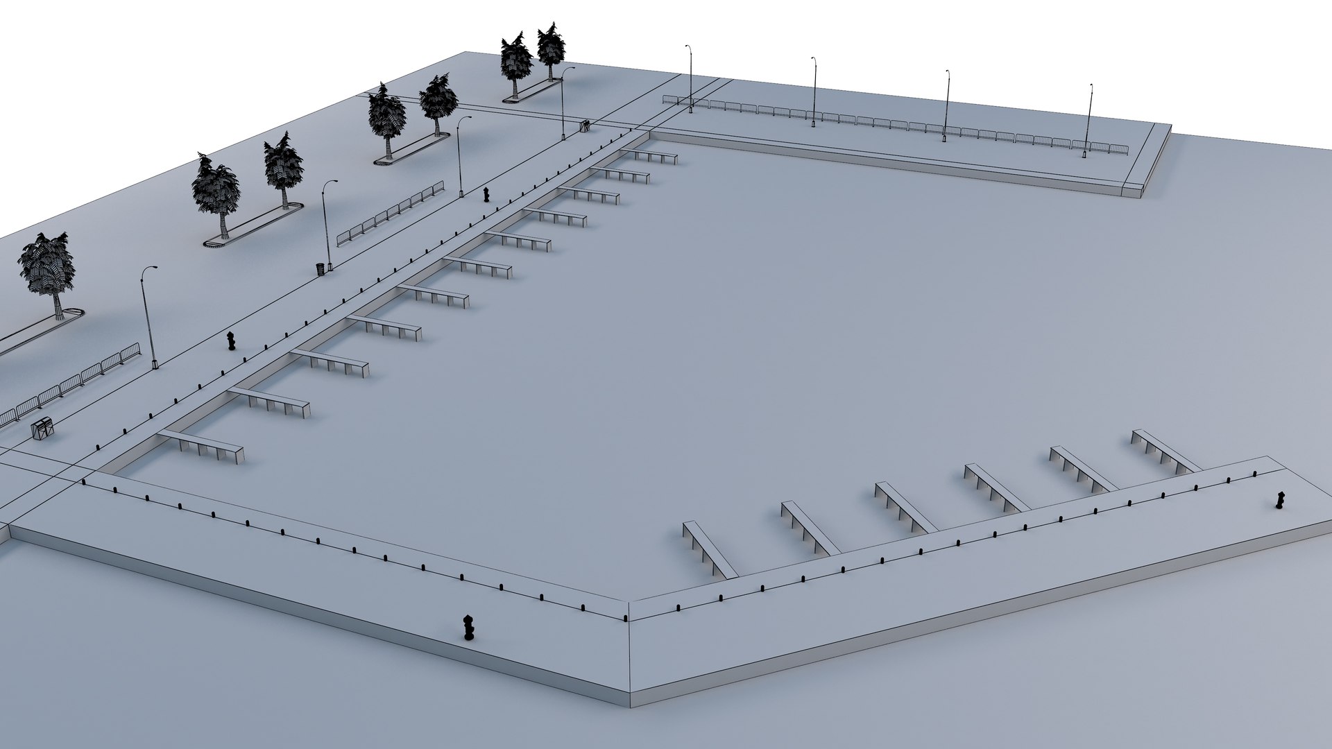 Marina 3D model - TurboSquid 1821690