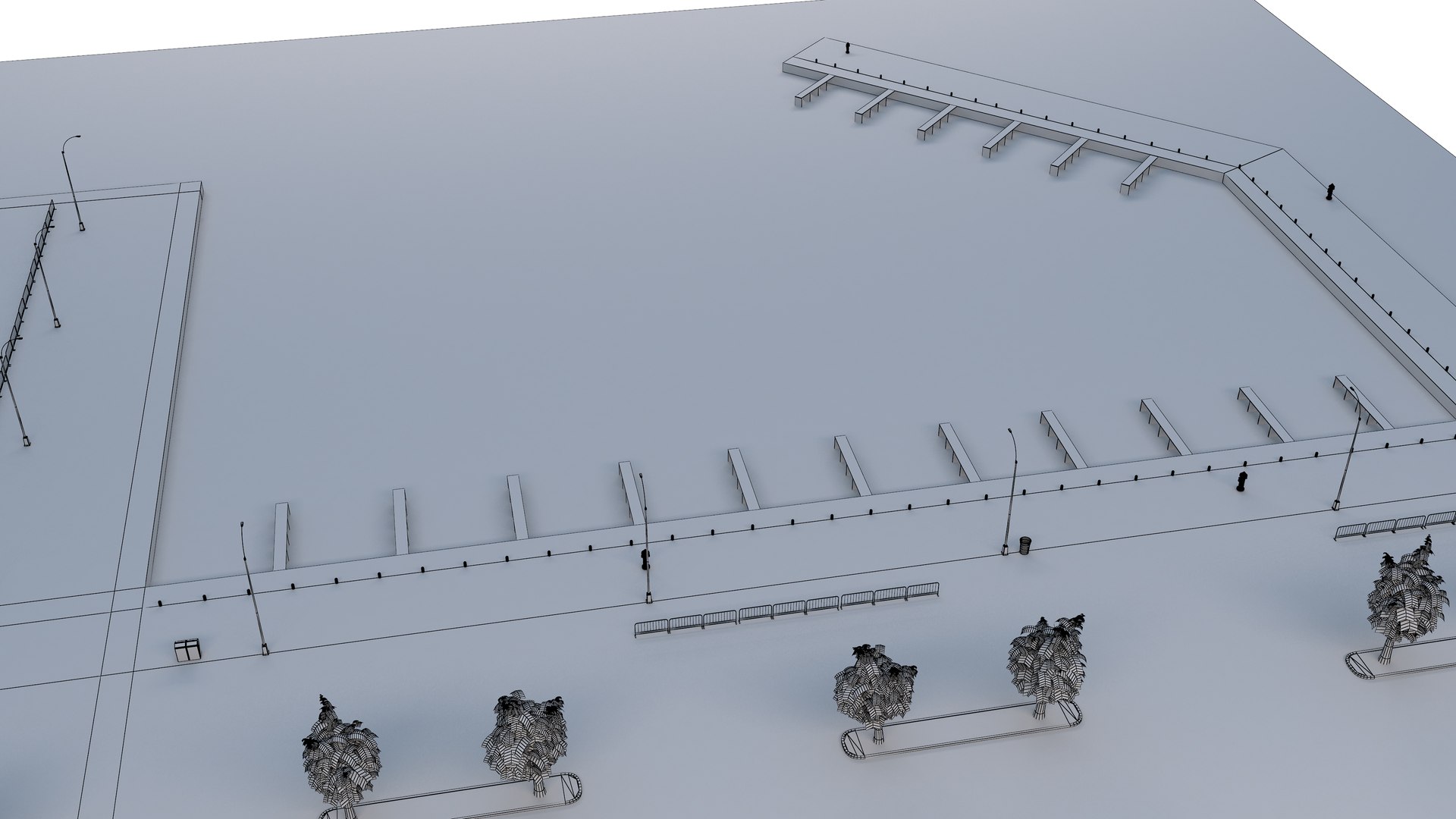 Marina 3D Model - TurboSquid 1821690