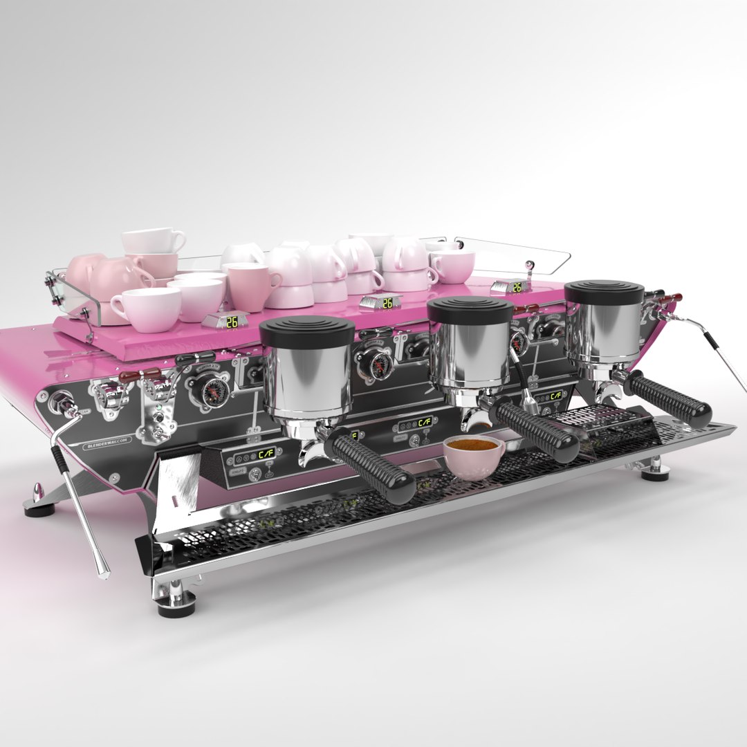 3D model blender grouped kees van der - TurboSquid 1311024