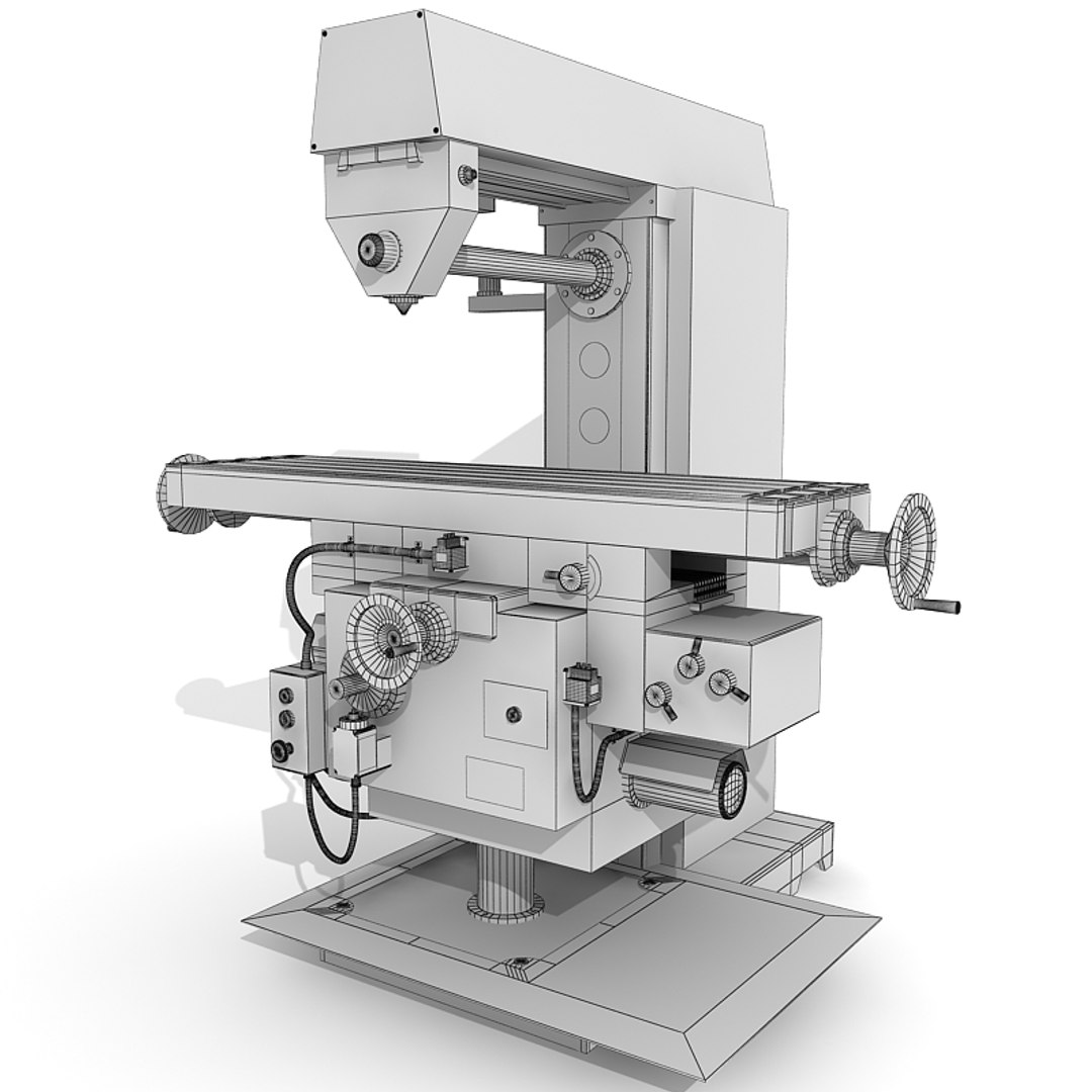 milling machine horizontal max