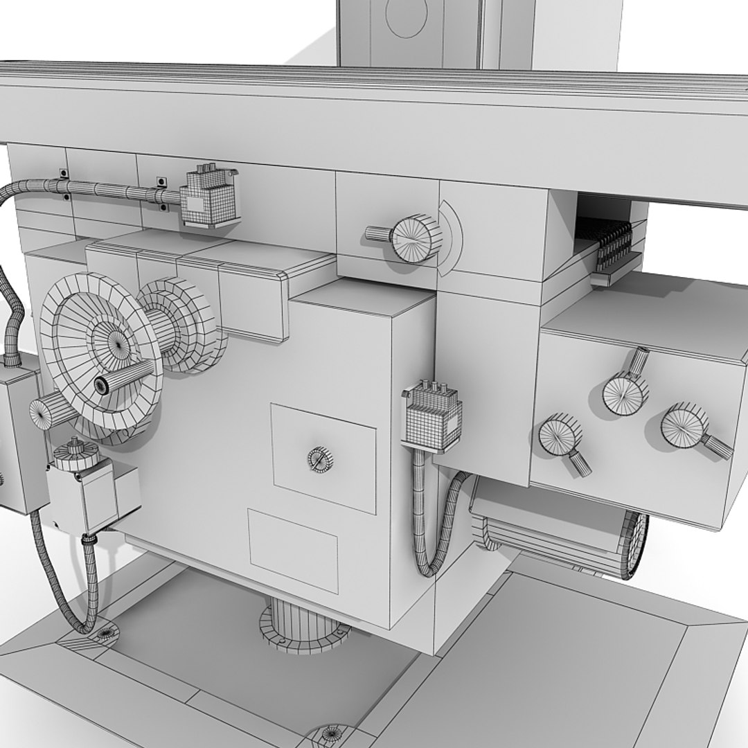 milling machine horizontal max
