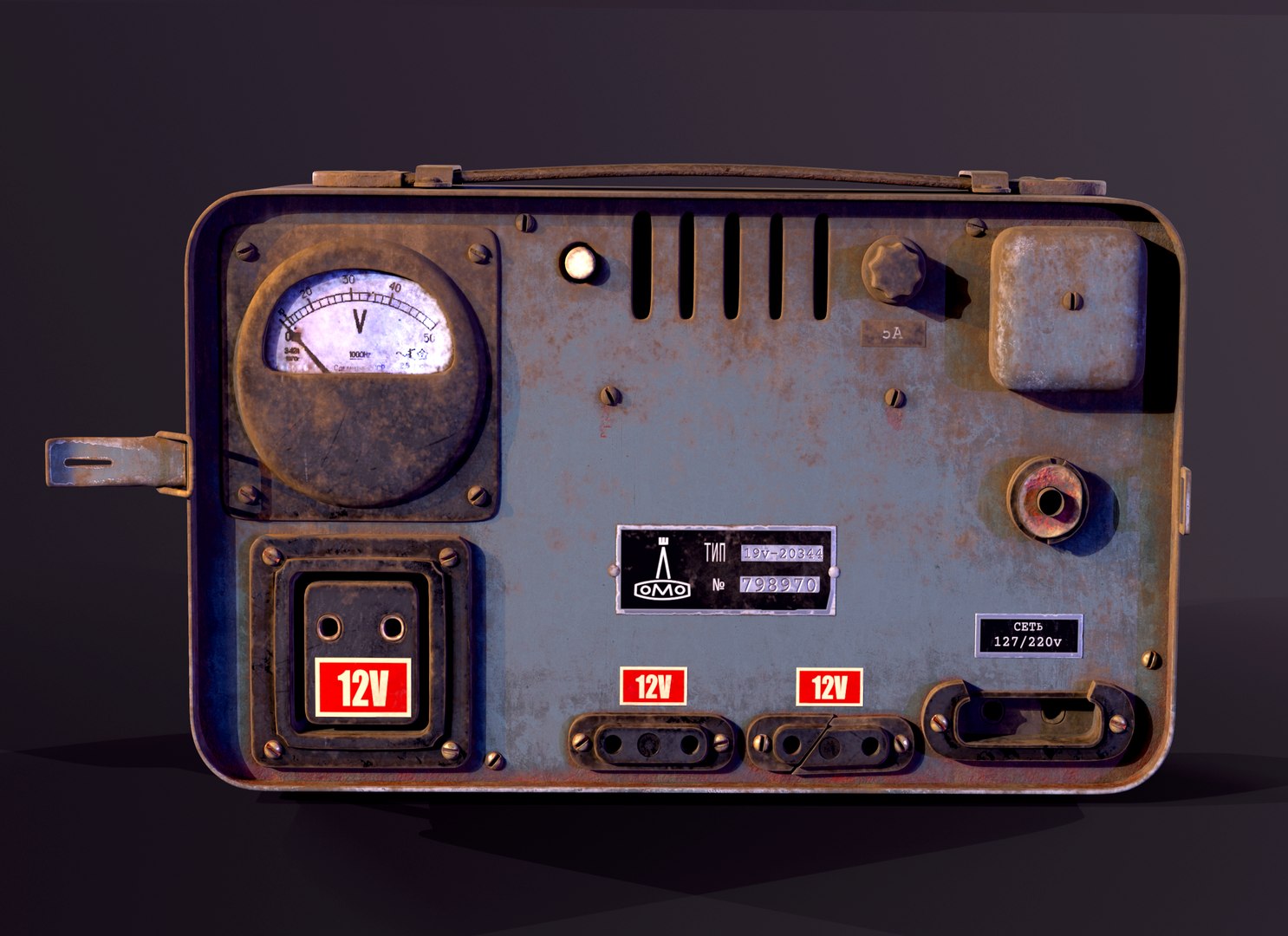 Soviet electrical equipment 3D model 3D model - TurboSquid 2140440