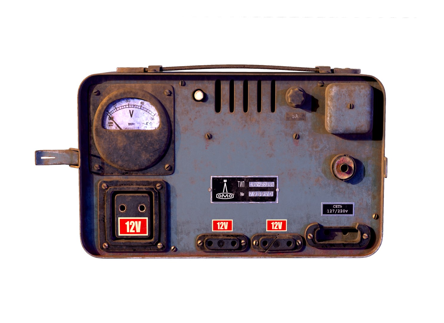 Soviet Electrical Equipment 3D Model 3D Model - TurboSquid 2140440