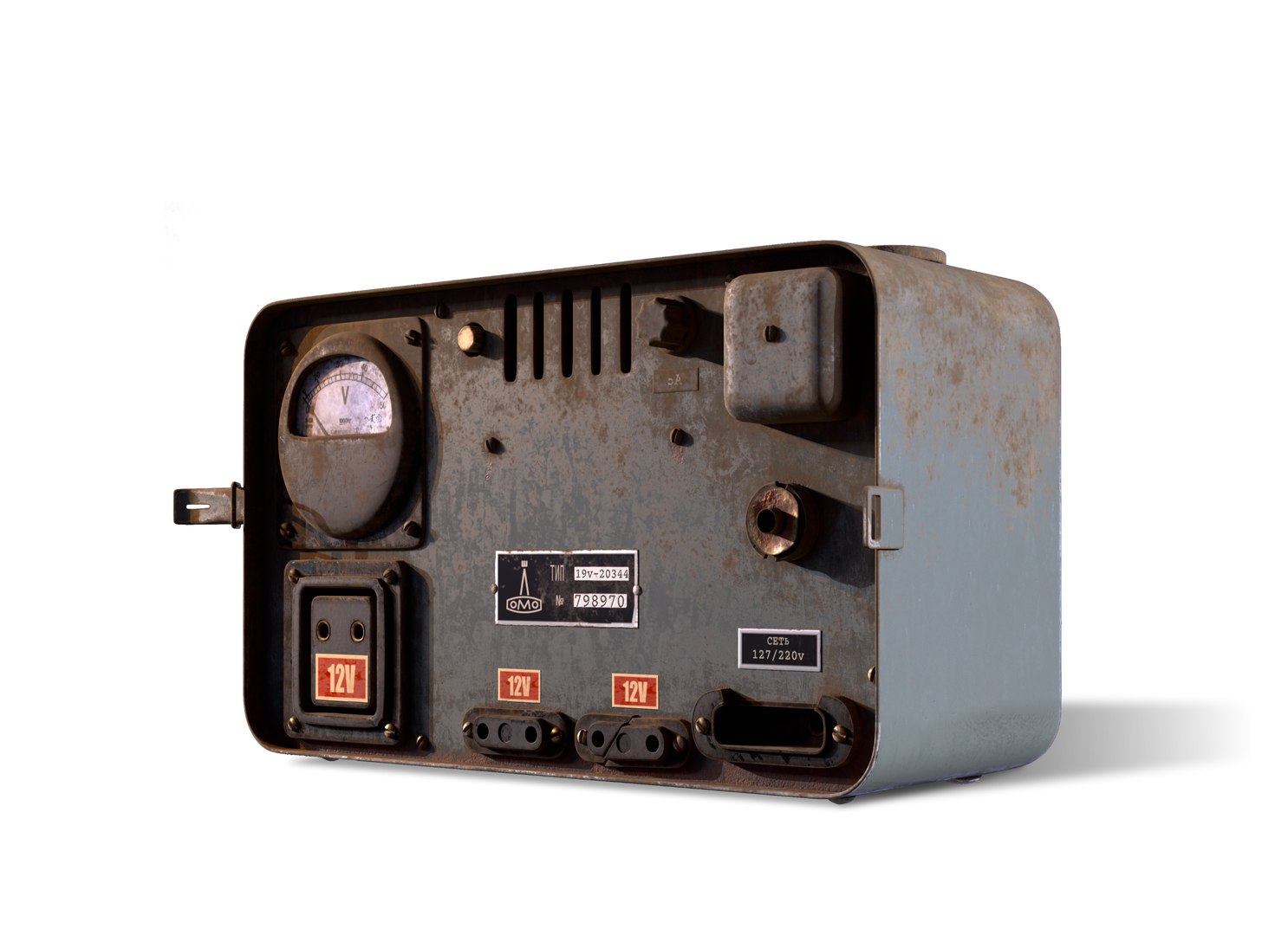 Soviet Electrical Equipment 3D Model 3D Model - TurboSquid 2140440