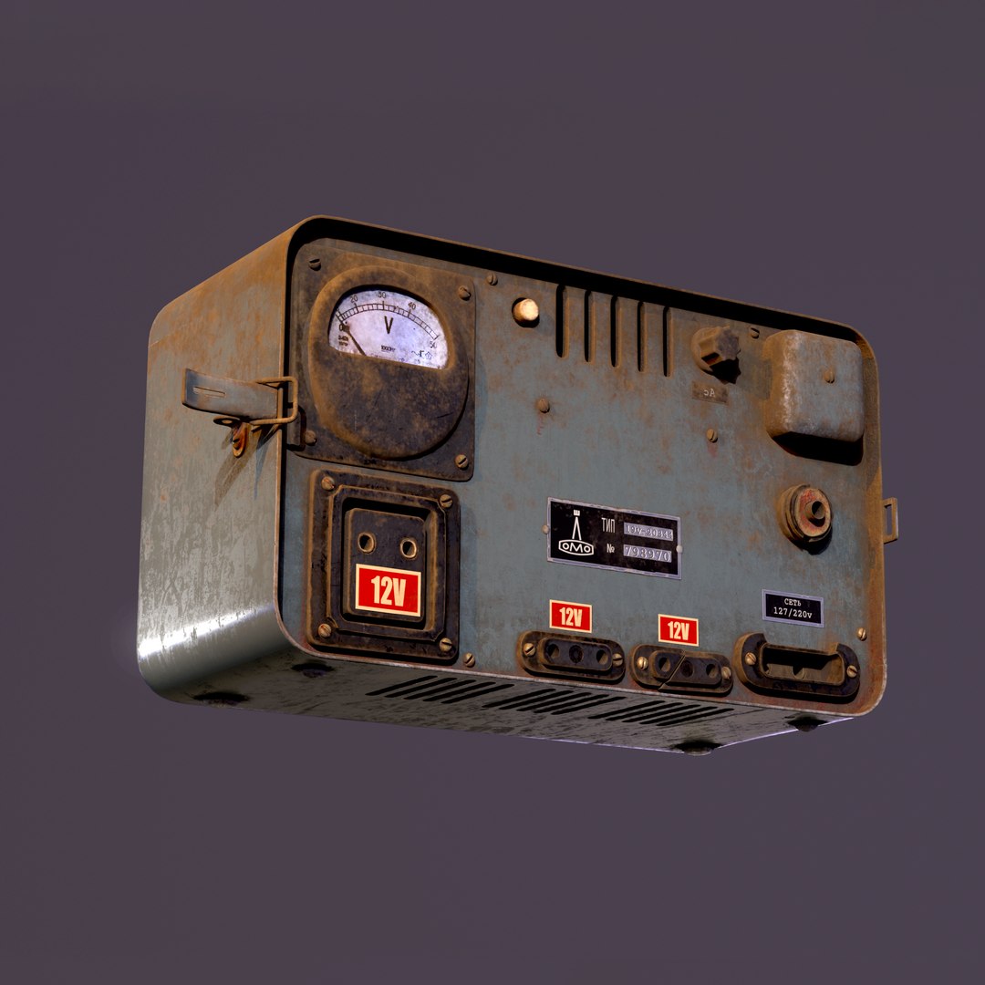 Soviet electrical equipment 3D model 3D model - TurboSquid 2140440